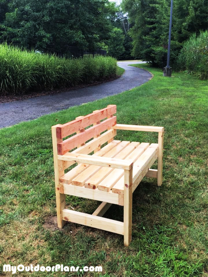 25 Simple DIY Outdoor Bench Plans Free - Suite 101