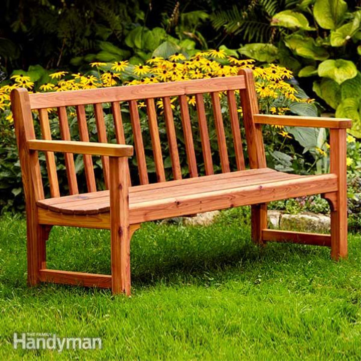 25 Simple DIY Outdoor Bench Plans Free - Suite 101
