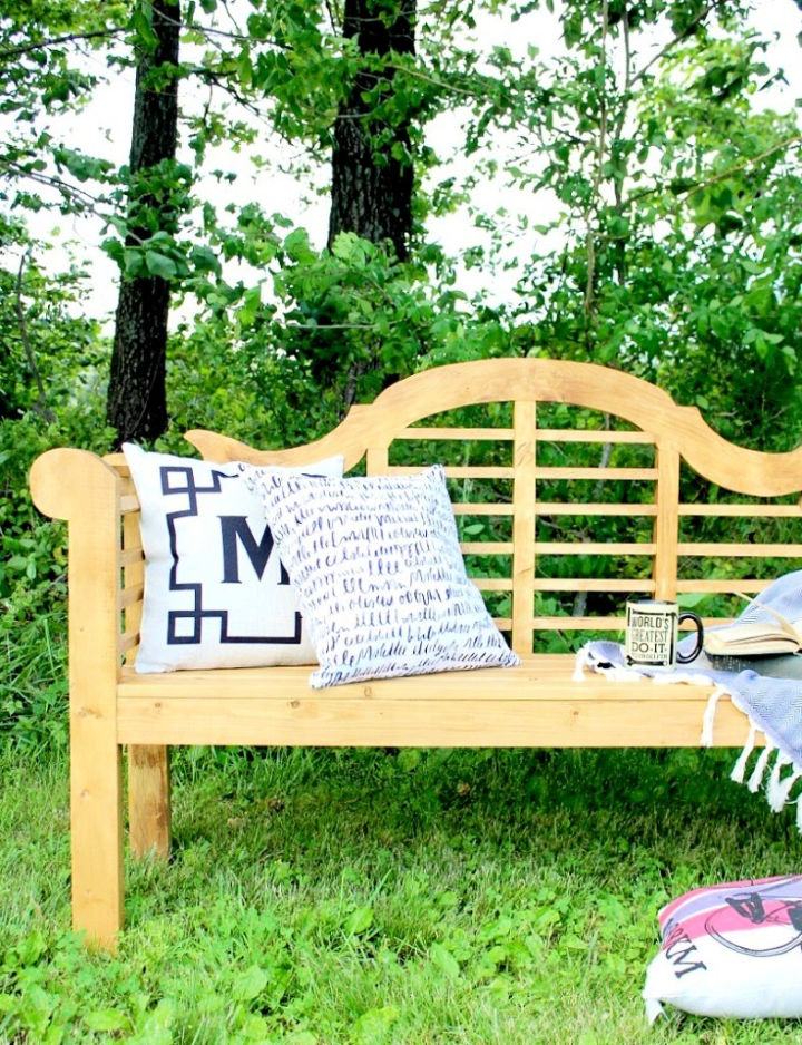 25 Simple DIY Outdoor Bench Plans Free - Suite 101