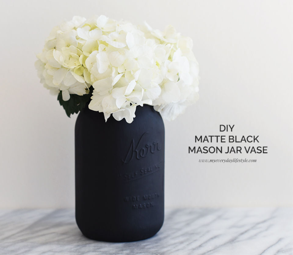 30 DIY Mason Jar Vase Ideas for Decoration - Suite 101