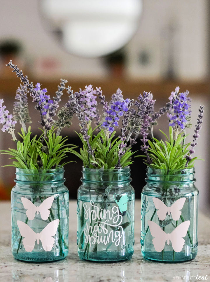 30 DIY Mason Jar Vase Ideas for Decoration - Suite 101