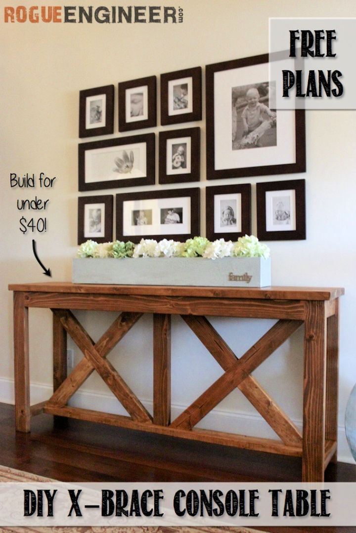 30 Free DIY Entry Table Plans and Ideas - Suite 101
