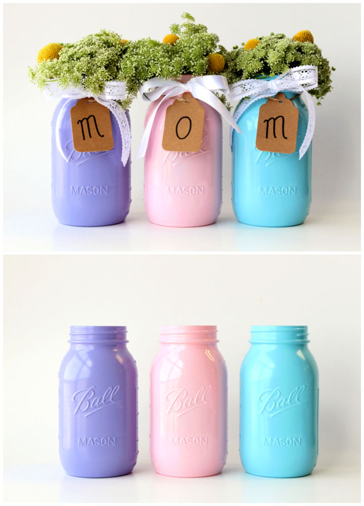 30 DIY Mason Jar Vase Ideas for Decoration - Suite 101