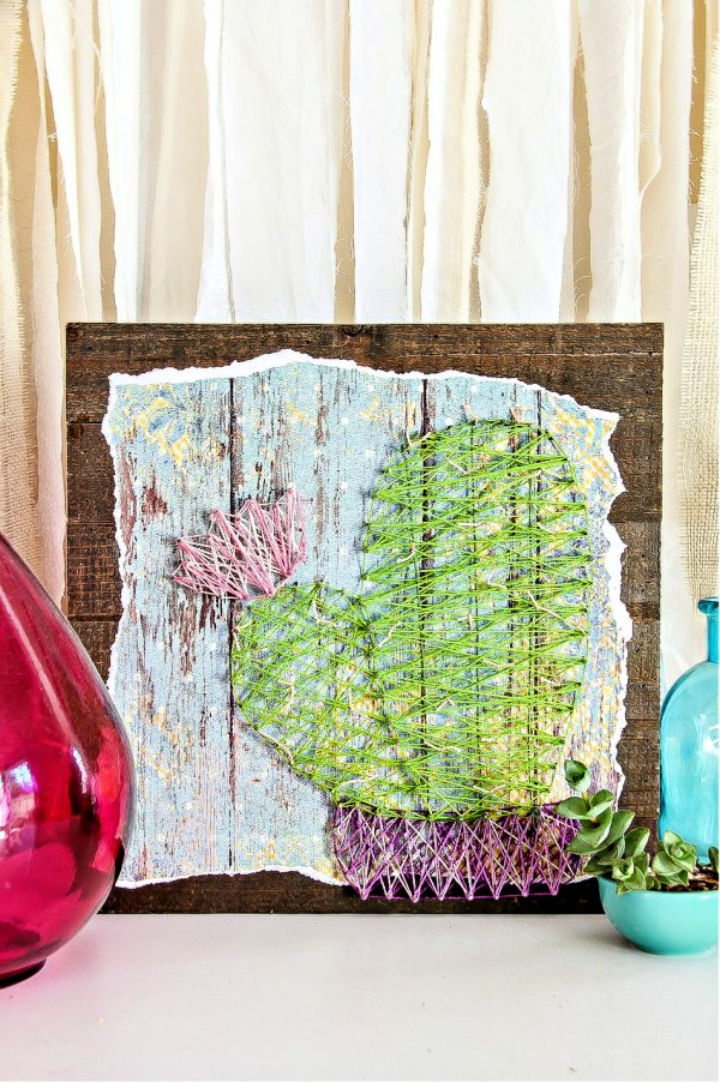 30 Easy DIY String Art Ideas and Crafts - Suite 101