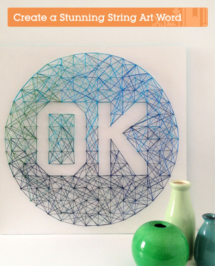 30 Easy DIY String Art Ideas and Crafts - Suite 101