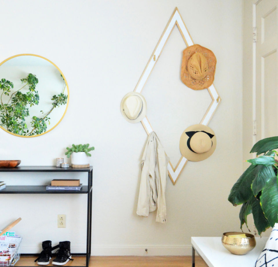 25 DIY Hat Rack Ideas - Clever Hat Organizer Ideas