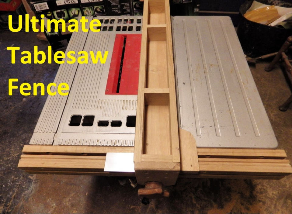 20 Free DIY Table Saw Fence Plans You Can Make - Suite 101