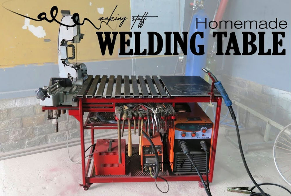 20 Homemade DIY Welding Table Plans and Ideas - Suite 101