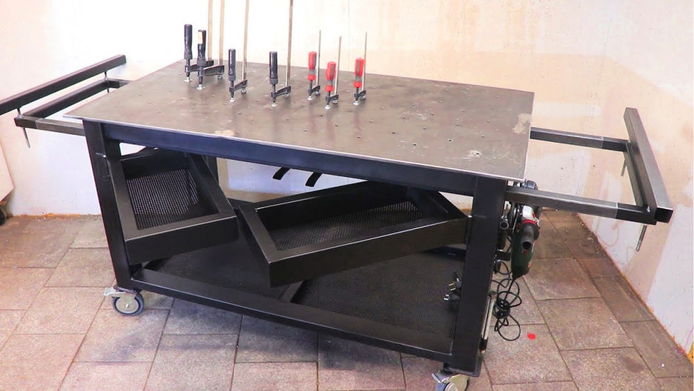 20 Homemade DIY Welding Table Plans and Ideas - Suite 101