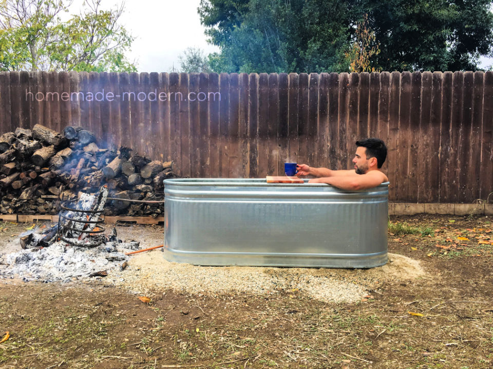 20 Homemade DIY Hot Tub Plans and Ideas - Suite 101