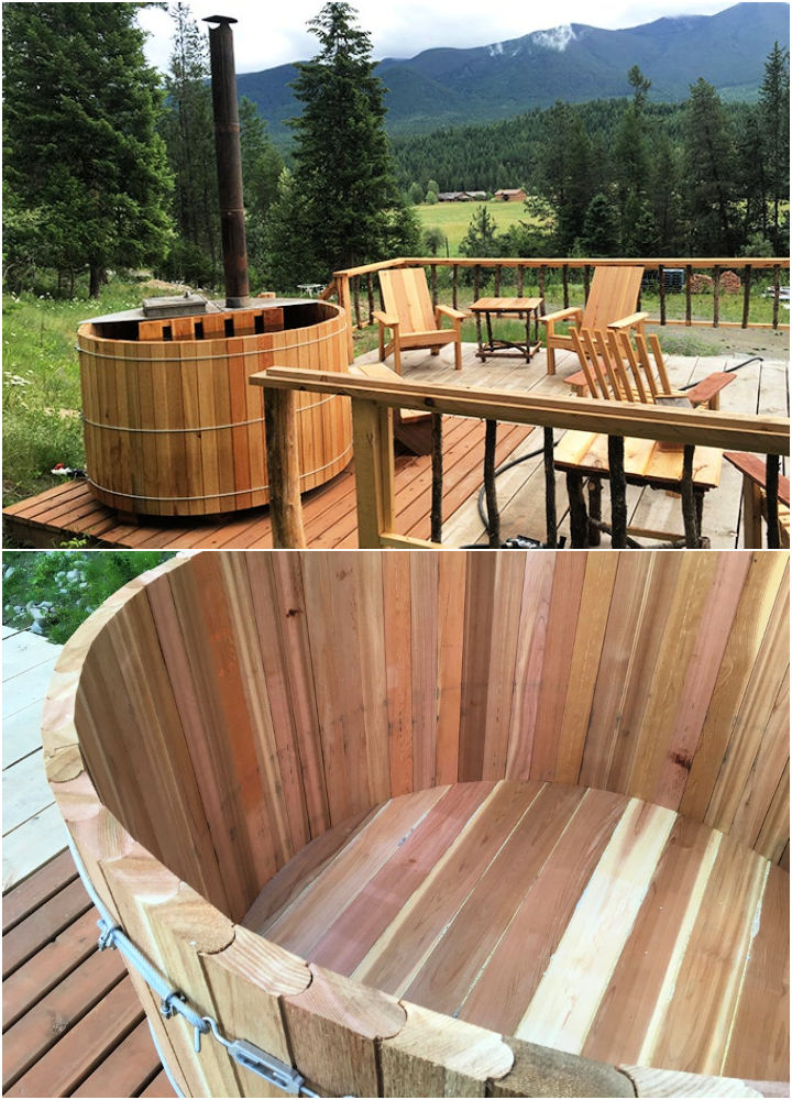 20 Homemade DIY Hot Tub Plans and Ideas - Suite 101