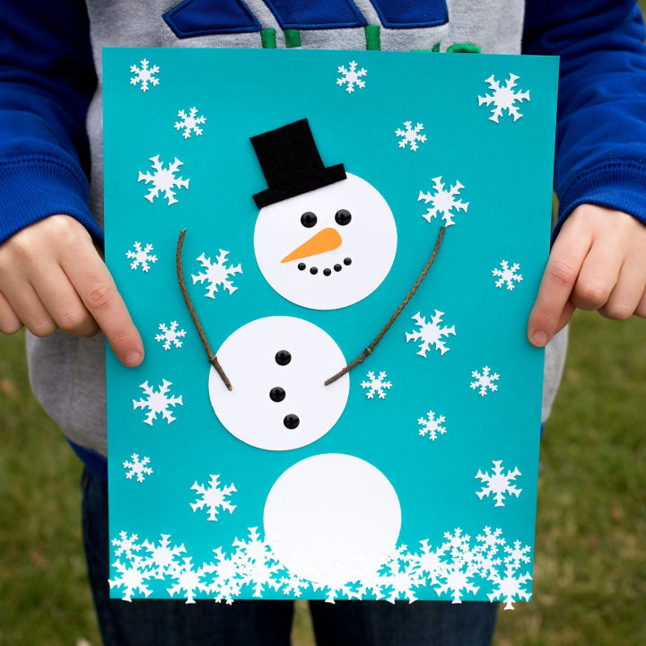 30 Easy Snowman Crafts and Ideas for Kids and Adults