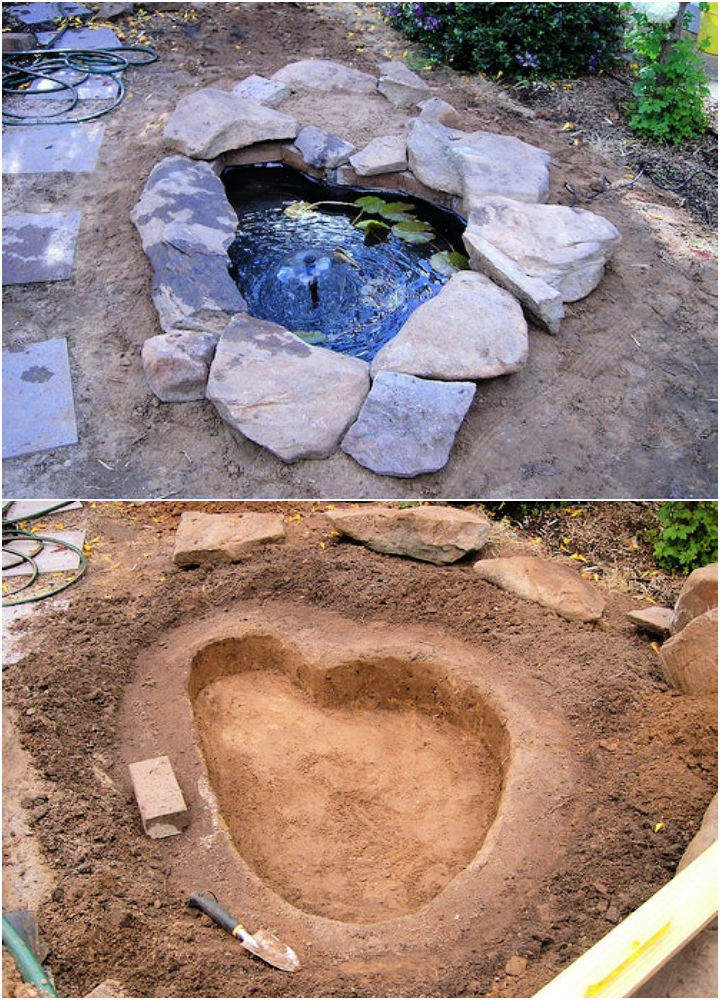 25 Homemade DIY Pond Ideas for Backyard & Garden - Suite 101