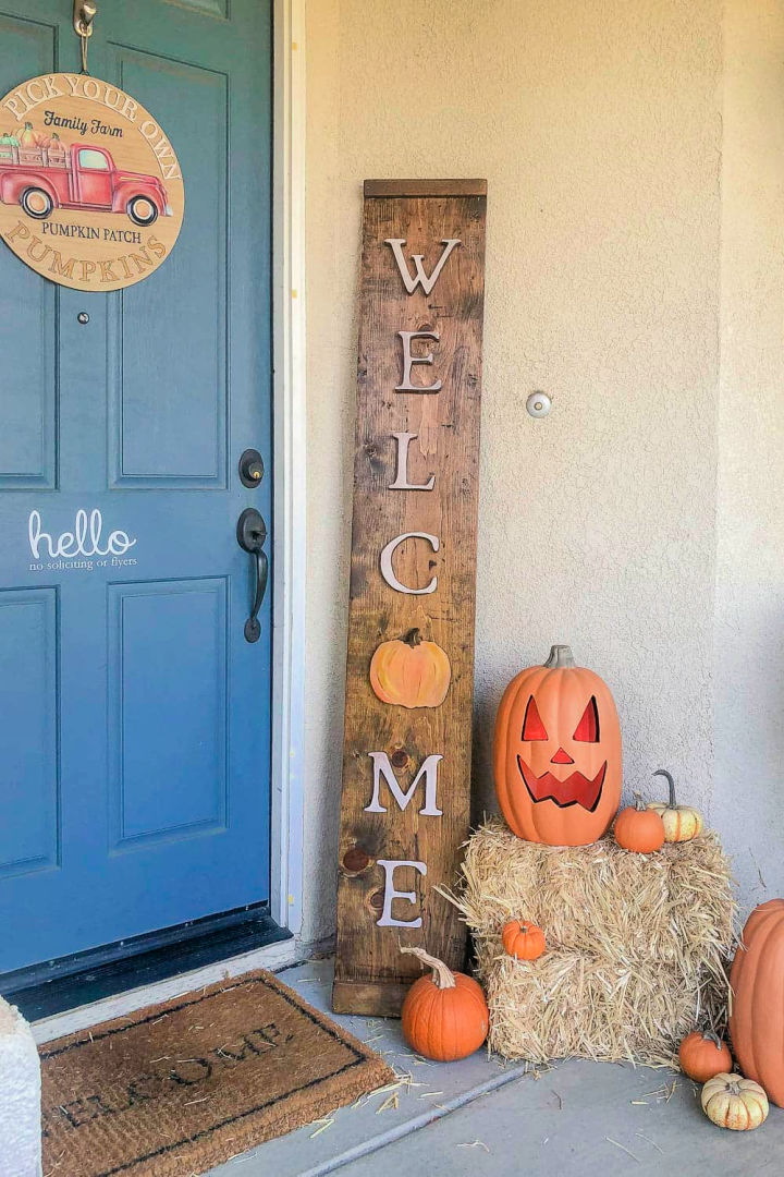 20 DIY Welcome Sign Ideas to Make Your Entrance Pop