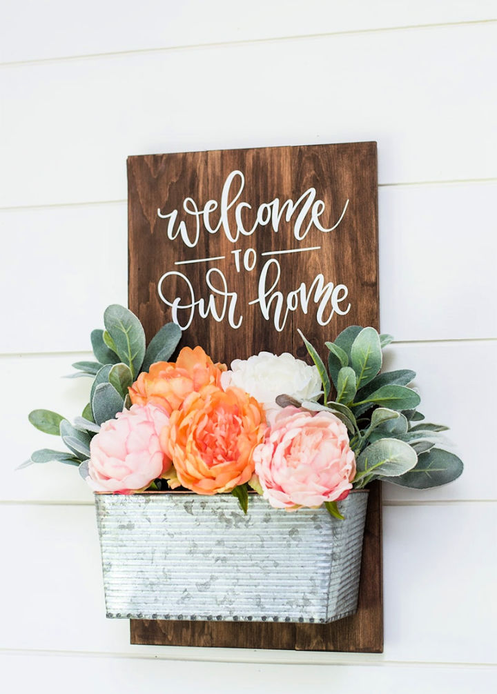 20 DIY Welcome Sign Ideas to Make Your Entrance Pop