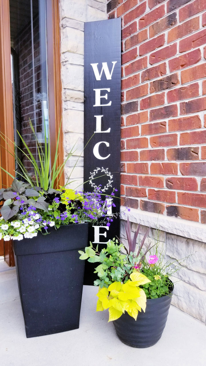 20 DIY Welcome Sign Ideas to Make Your Entrance Pop