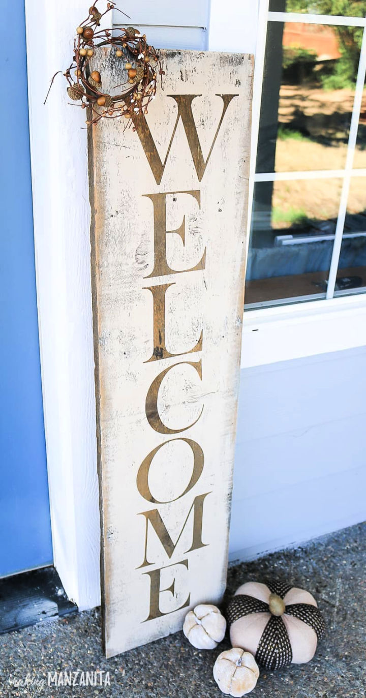 20 DIY Welcome Sign Ideas to Make Your Entrance Pop