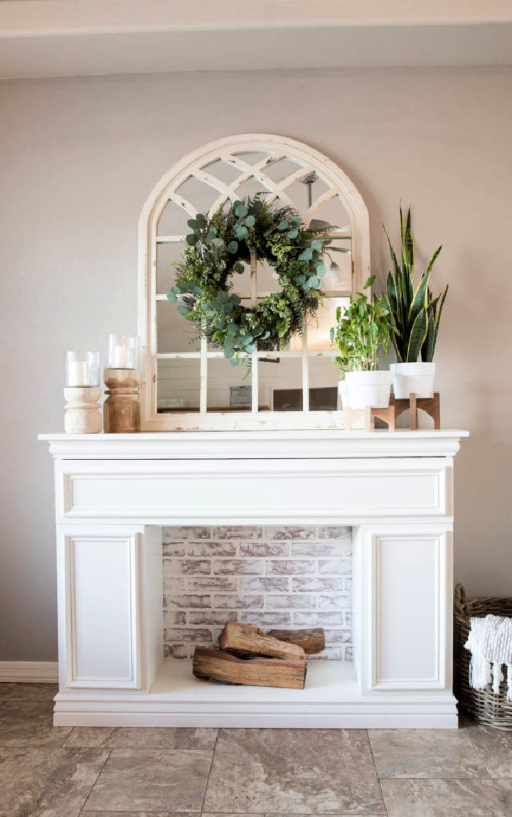 25 DIY Faux Fireplace Ideas: Build Your Own Fake Fireplace - Suite 101