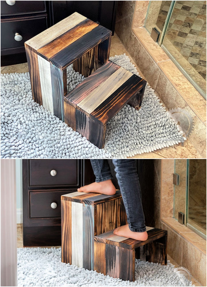 20 Free DIY Step Stool Plans - Suite 101