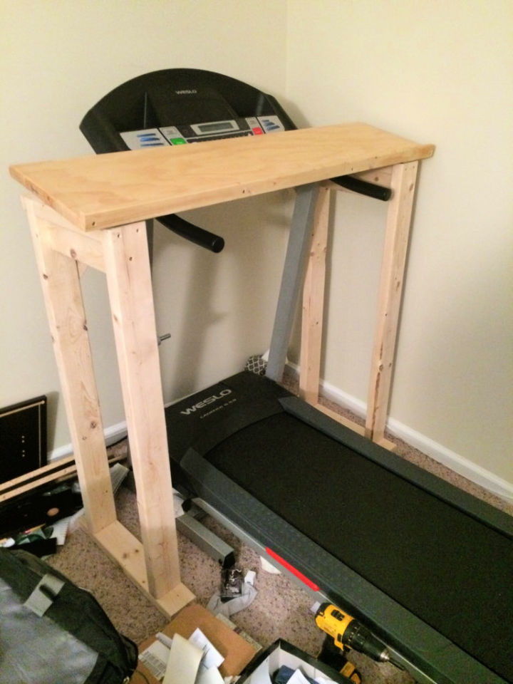 20 Homemade DIY Treadmill Desk Ideas - Suite 101