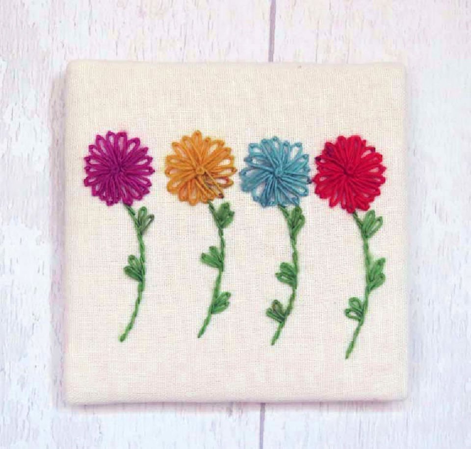 20 Free Flower Embroidery Patterns and Designs