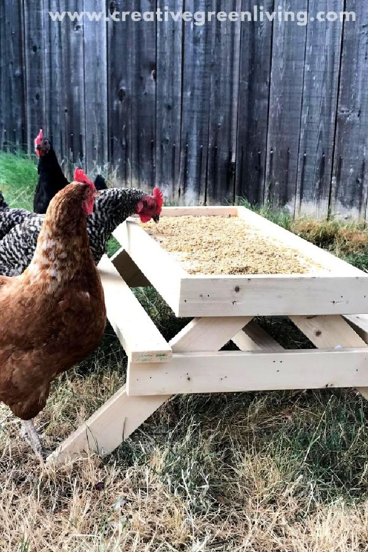 35 Homemade DIY Chicken Feeder Ideas - Suite 101