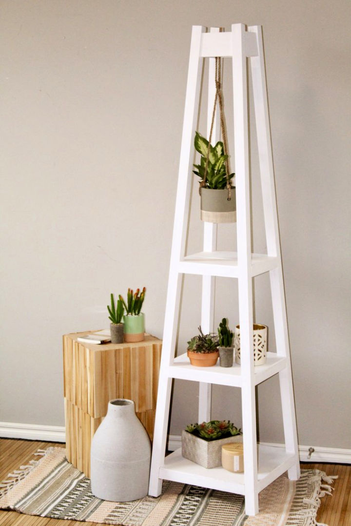 35 Easy DIY Plant Stand Ideas (Indoor and Outdoor)