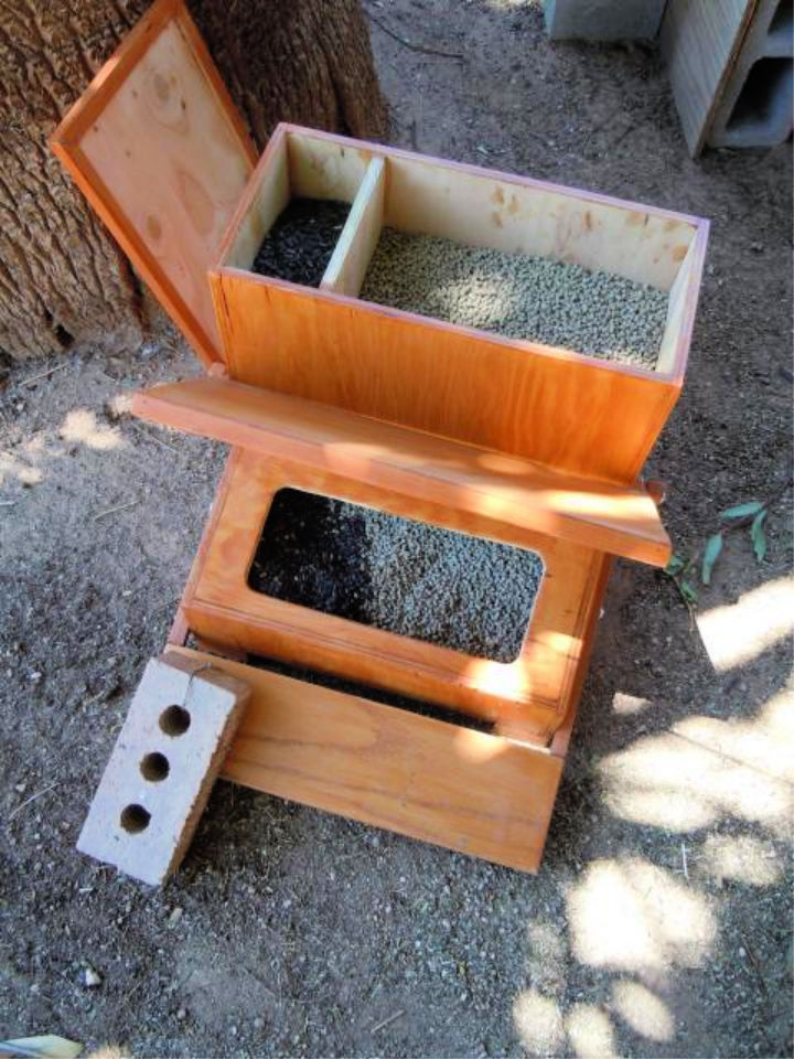 35 Homemade DIY Chicken Feeder Ideas - Suite 101