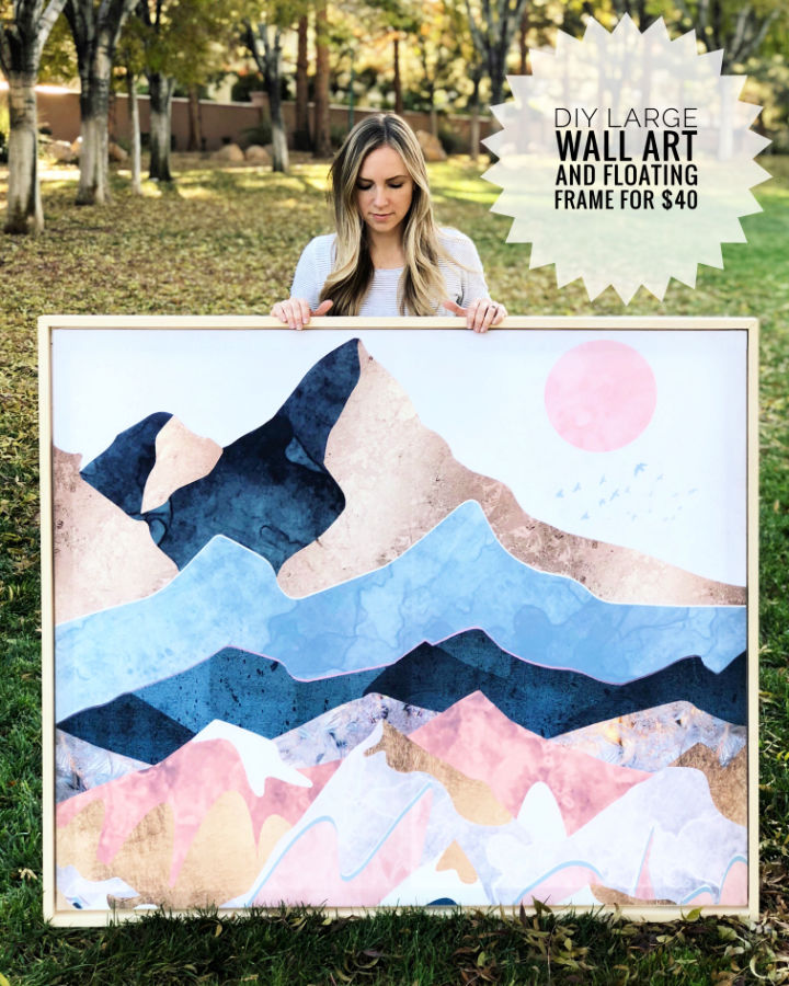 60 Cheap DIY Wall Art Ideas to Decorate Your Home