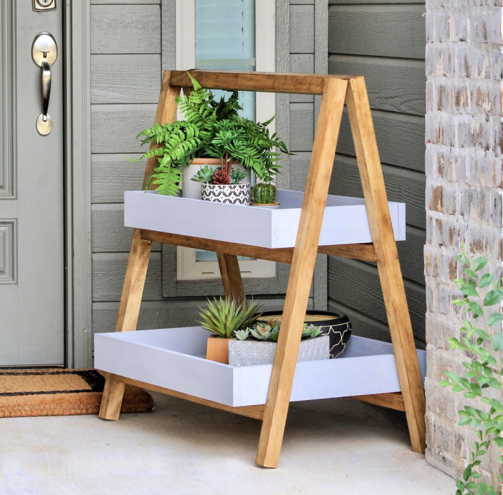 35 Easy DIY Plant Stand Ideas (Indoor and Outdoor)