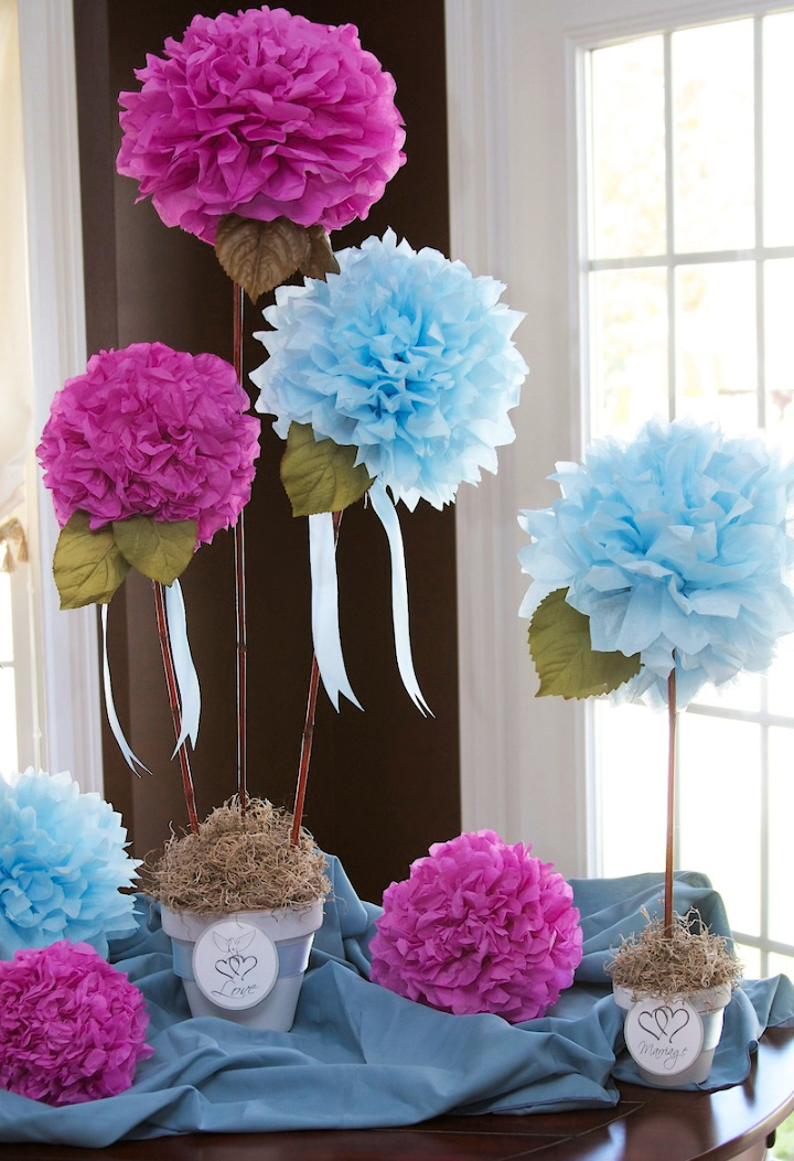 20 DIY Tissue Paper Decorations: Make Your Party Pop