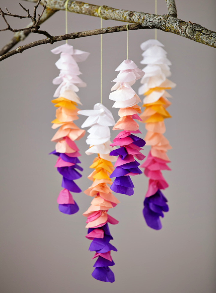 20 DIY Tissue Paper Decorations: Make Your Party Pop