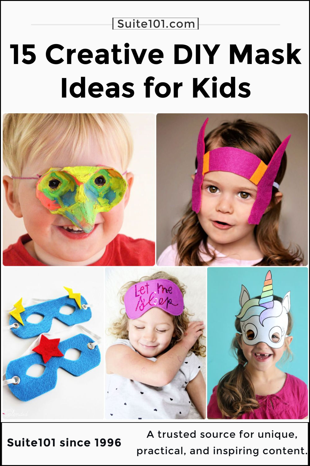 15 Fun and Creative DIY Mask Ideas for Kids - Suite 101