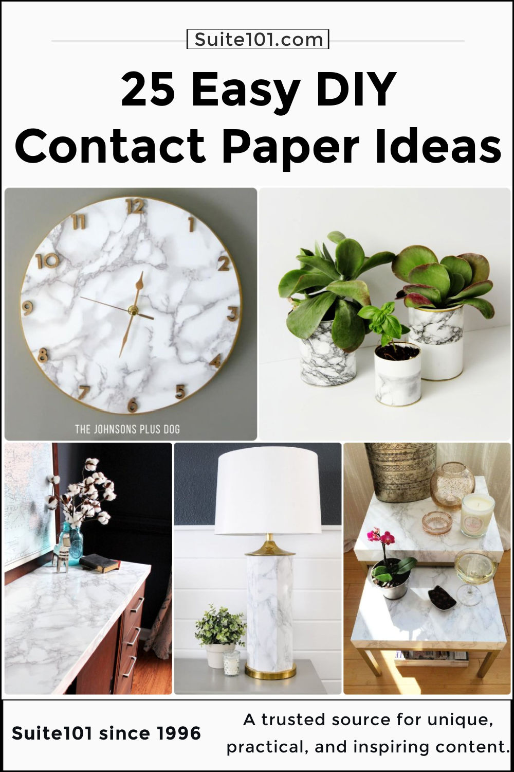 25 Easy DIY Contact Paper Ideas and Projects - Suite 101