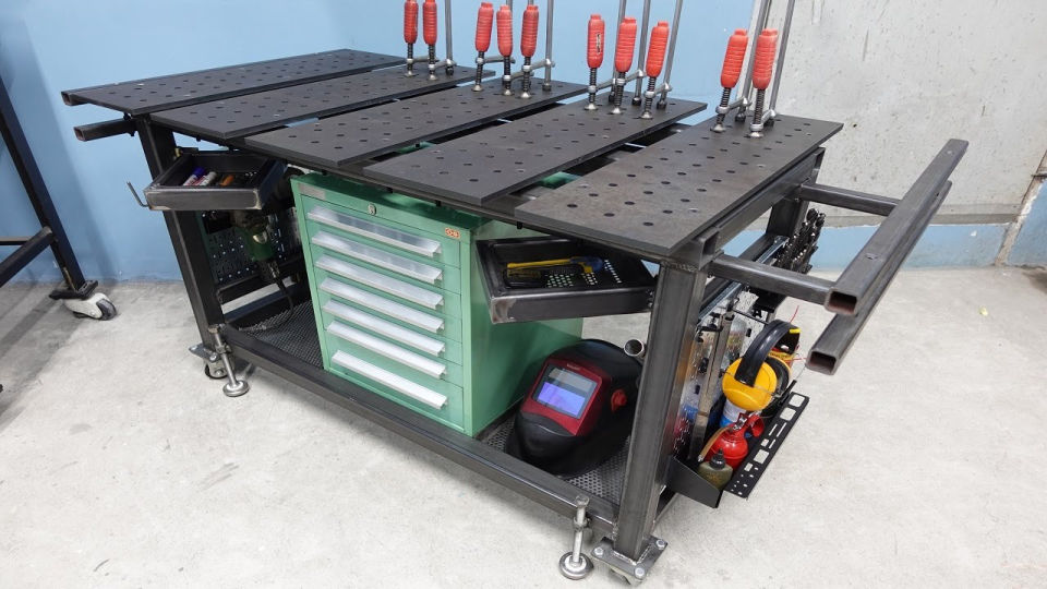 20 Homemade DIY Welding Table Plans and Ideas - Suite 101