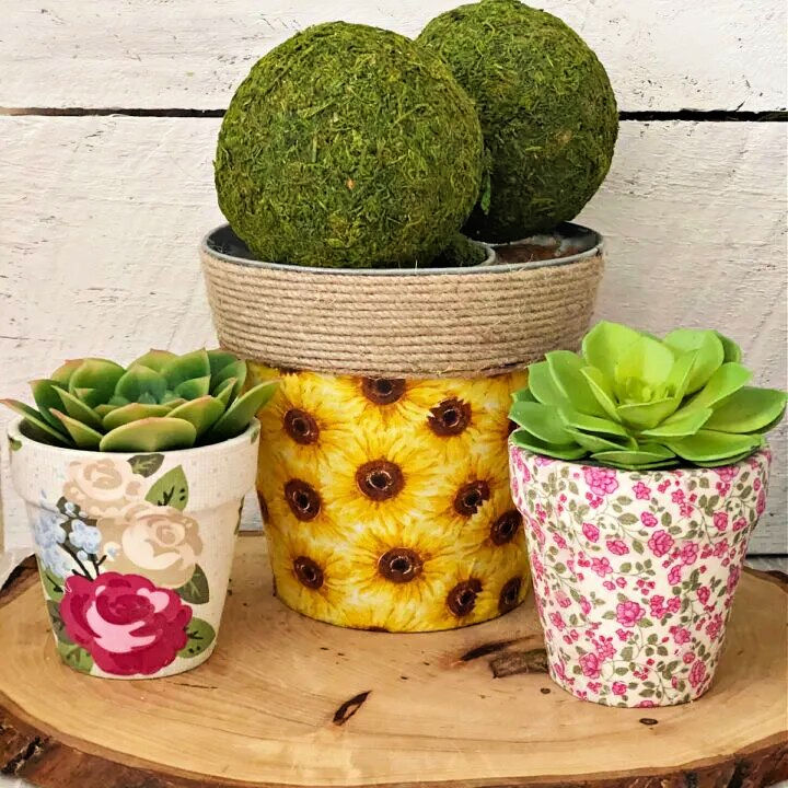 30 Cute DIY Flower Pot Ideas You Can Make Yourself