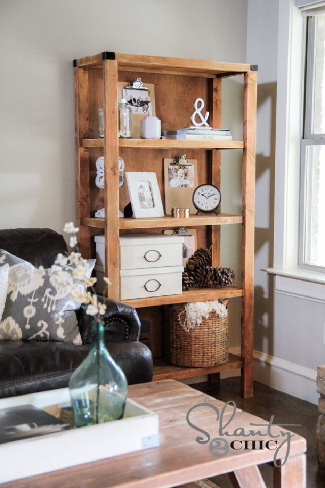 40 Free DIY Bookshelf Plans and Ideas You Can Build