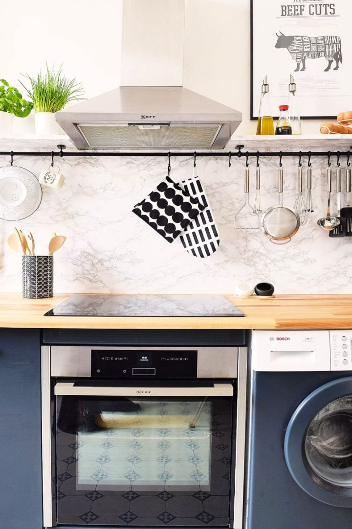 25 Easy DIY Kitchen Backsplash Ideas on a Budget