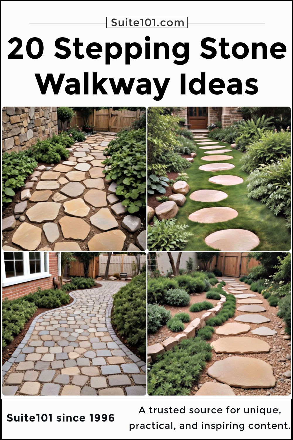 20 Stepping Stone Walkway Ideas to Enhance Your Garden
