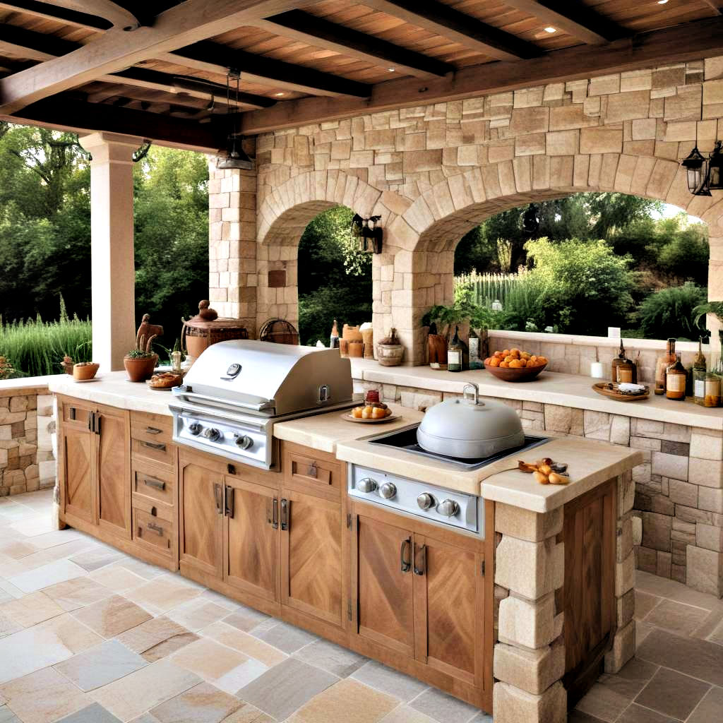 25 Covered Outdoor Kitchen Ideas for Your Backyard - Suite 101