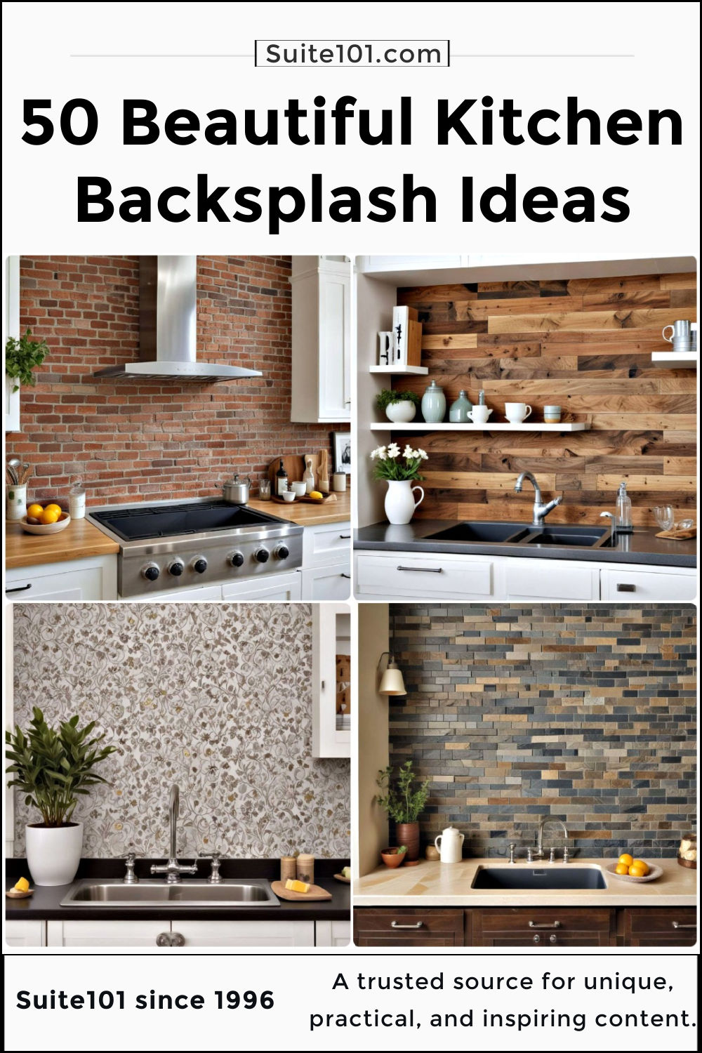 50 Kitchen Backsplash Ideas That’ll Never Go Out of Style
