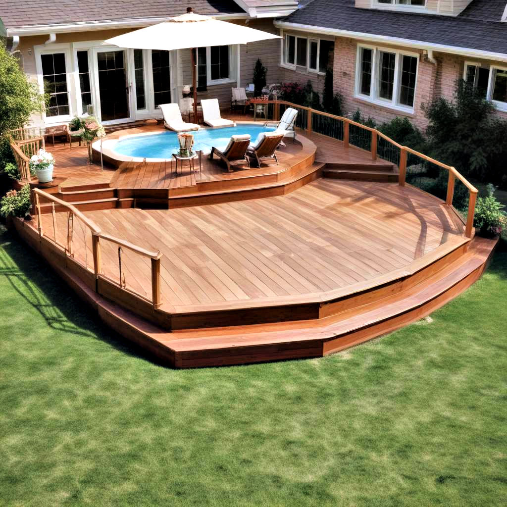 25 Above-Ground Pool Deck Ideas to Inspire You