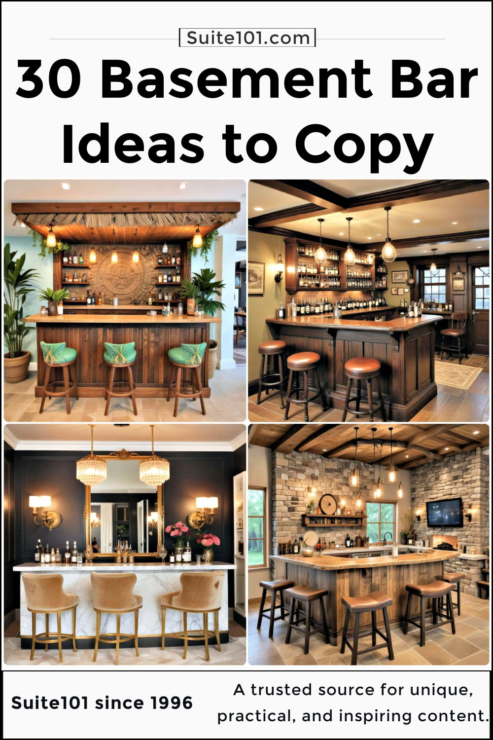 30 Basement Bar Ideas to Elevate Your Home Parties