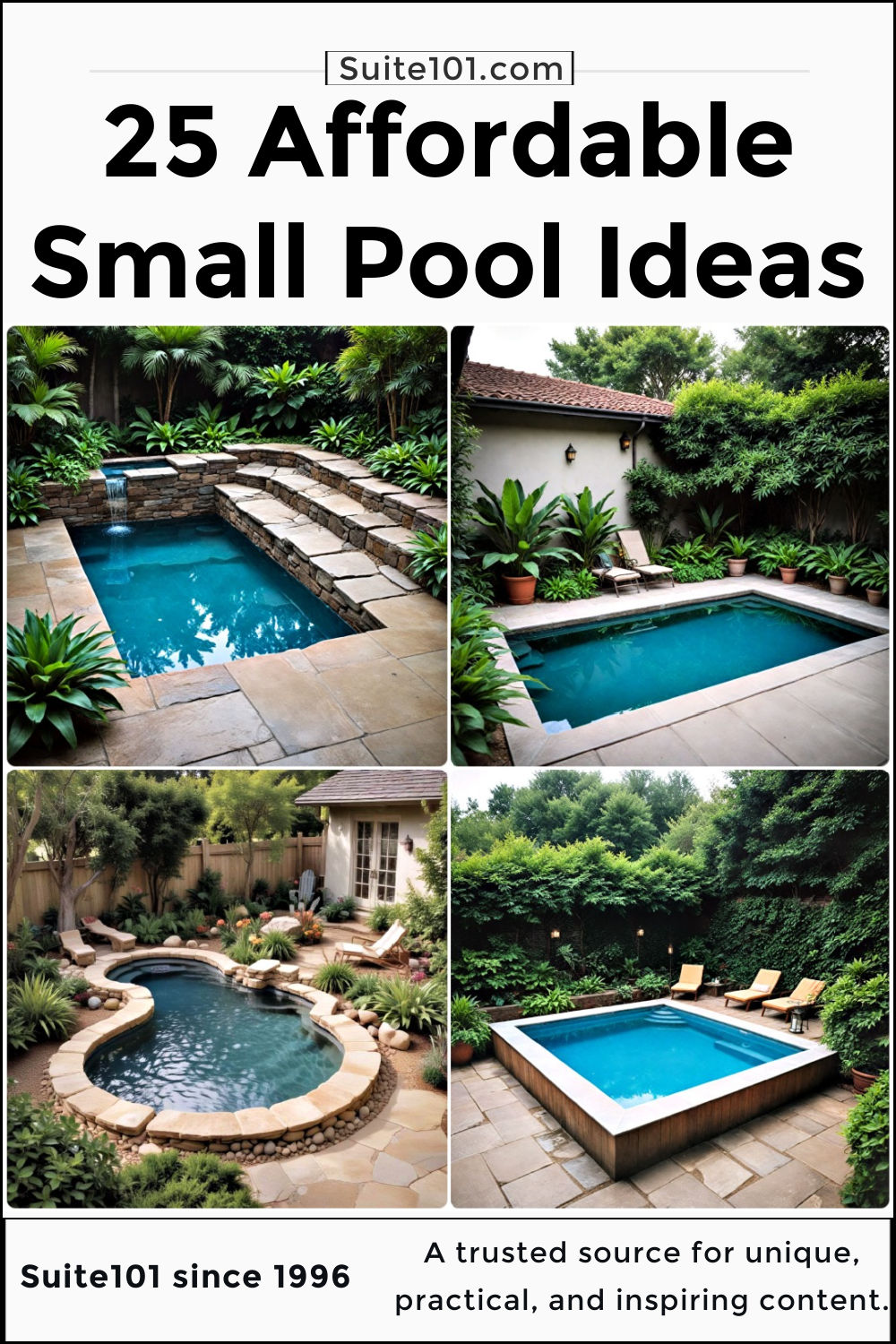25 Small Pool Ideas for Every Budget and Backyard Oasis