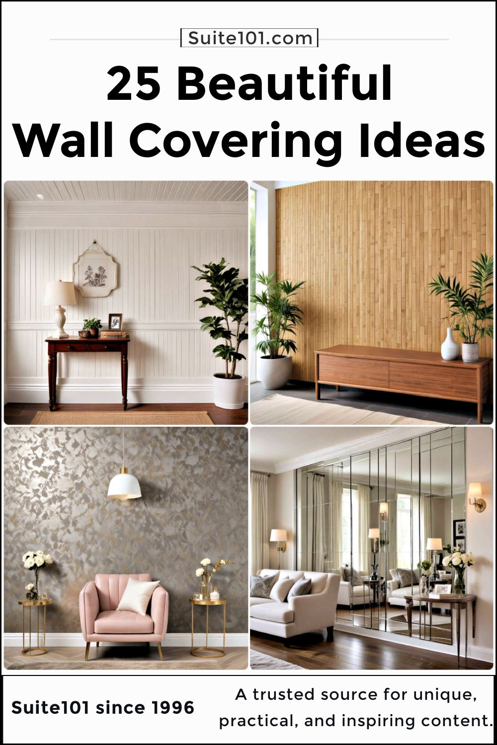 25 Unique Wall Covering Ideas on A Budget - Suite 101