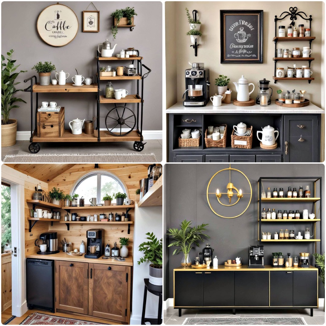 40 Coffee Bar Ideas for Creating the Perfect Nook