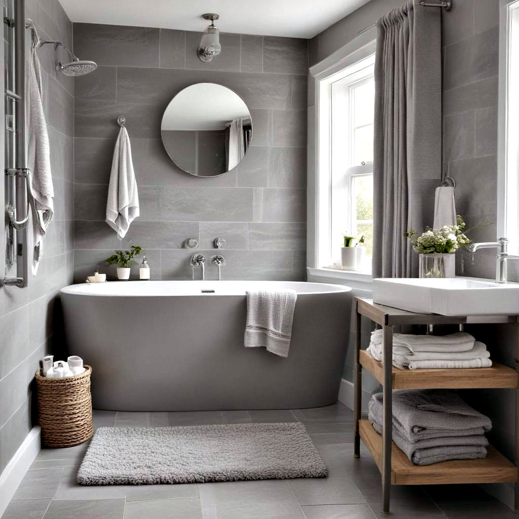25 Grey Bathroom Ideas and Designs for Modern Look