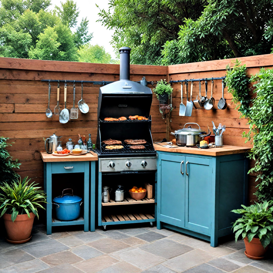 40 Small Outdoor Kitchen Ideas With Big Style