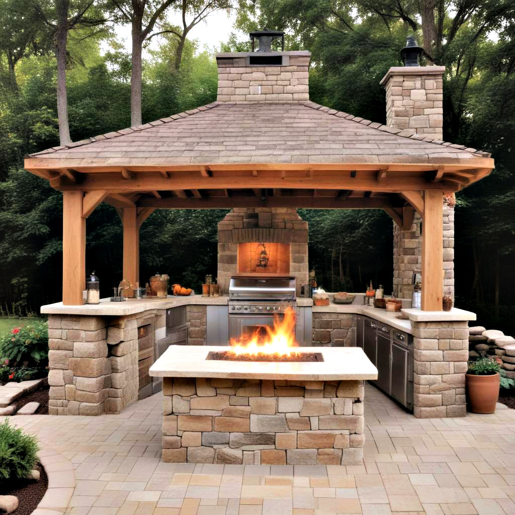 25 Covered Outdoor Kitchen Ideas for Your Backyard - Suite 101