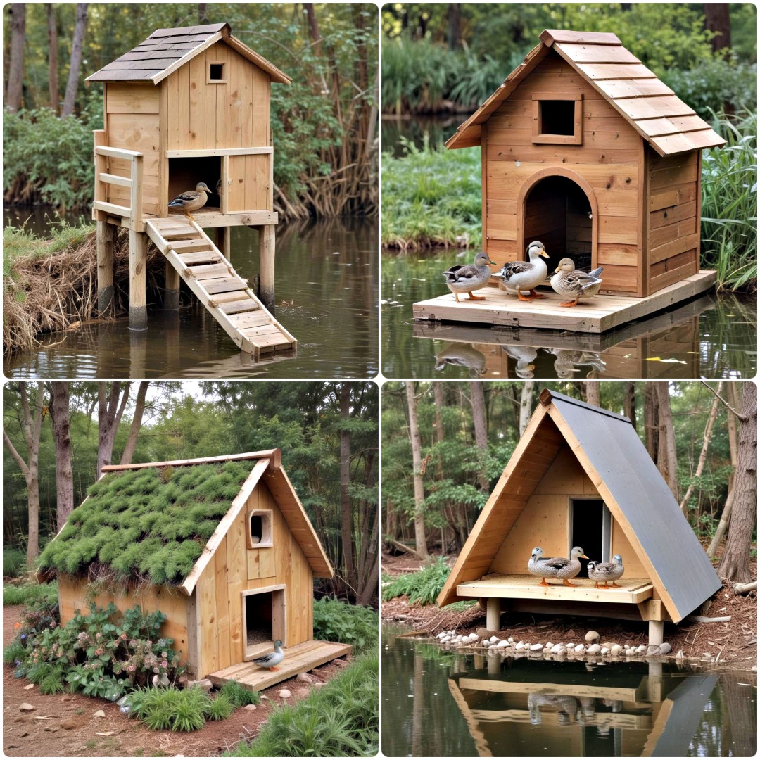 25 Duck House Ideas and Plans for Your Flock